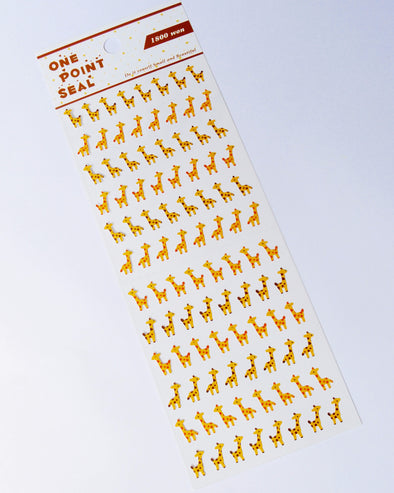 Kawaii animal mixture mini seal stickers – Cute Delight