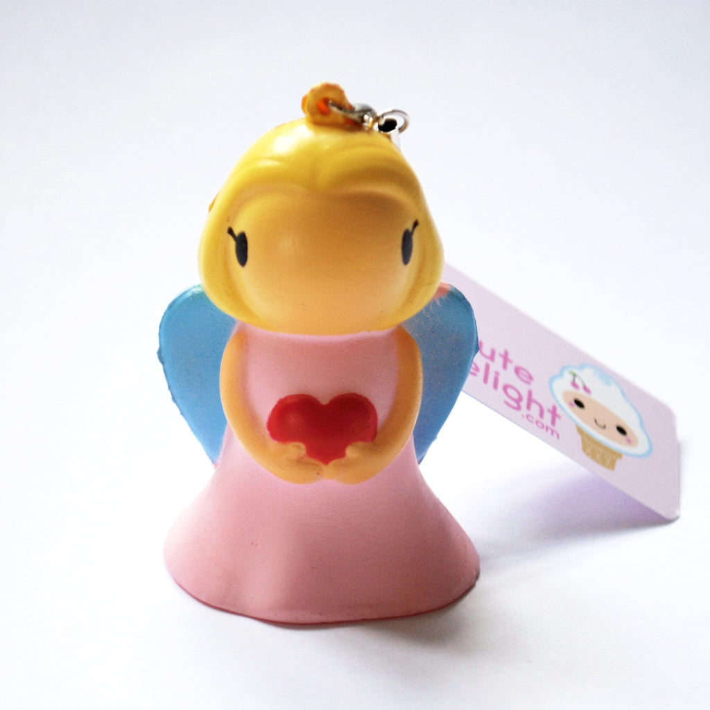 Kawaii heavenly angel mini squishy phone charm – Cute Delight